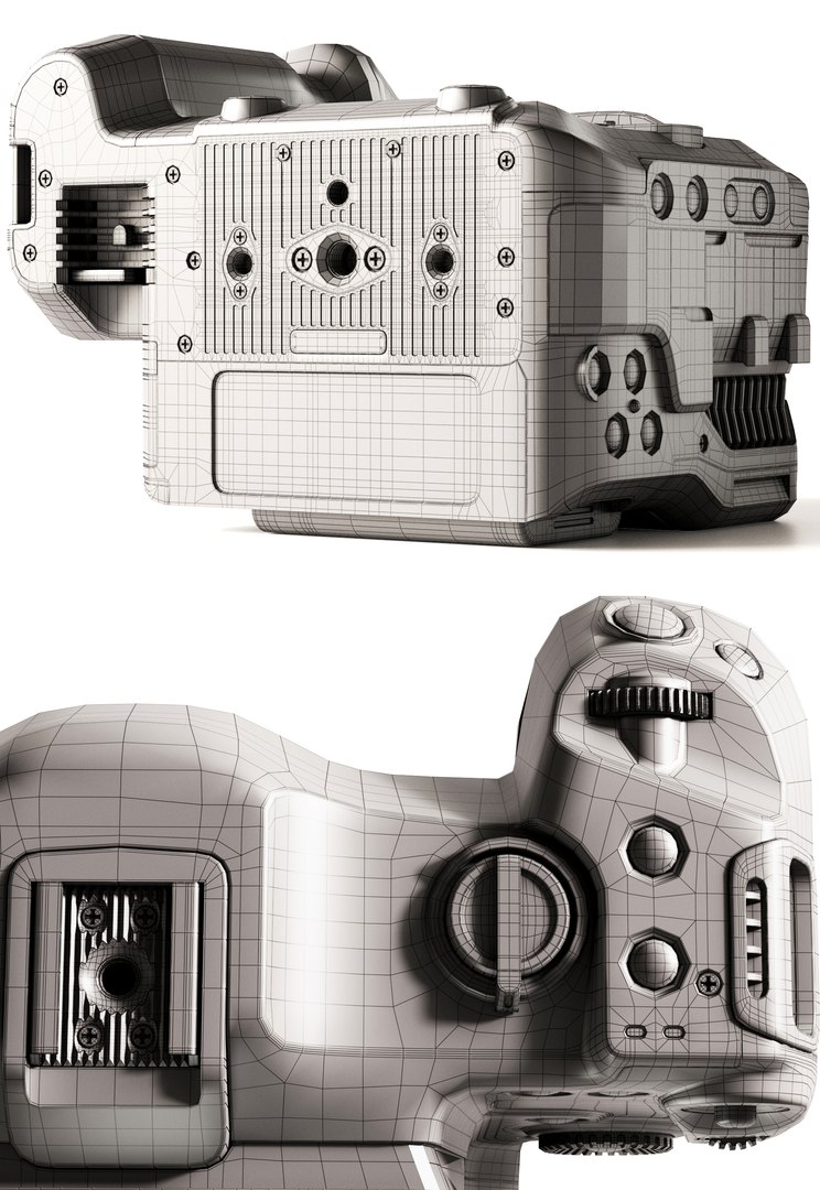 Canon EOS C70 3D Model - TurboSquid 2002008