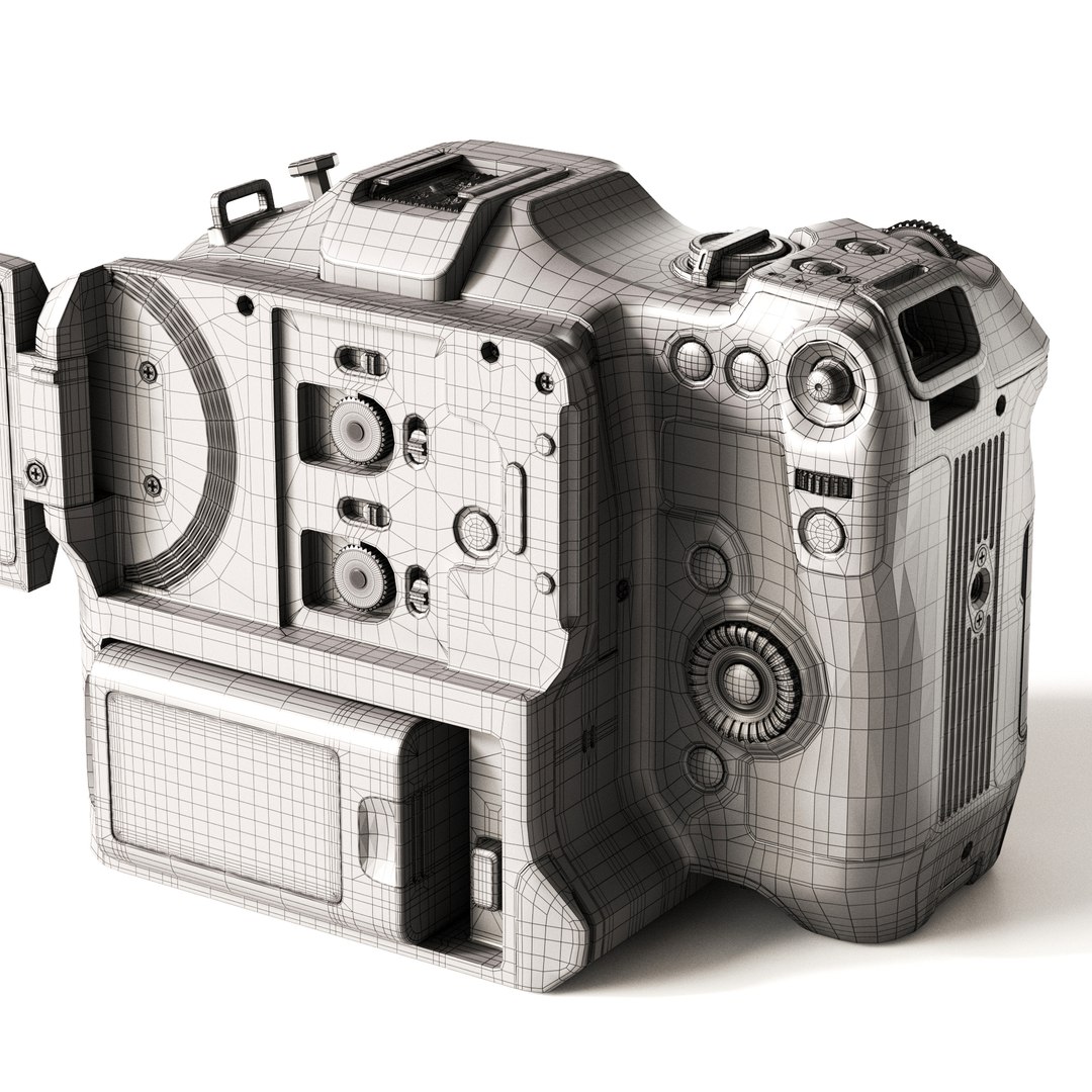 Canon EOS C70 3D Model - TurboSquid 2002008