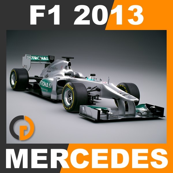 3d 2012 mercedes amg w03