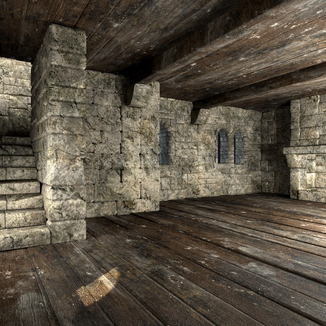 FORT MEDIEVAL CASTLE FORTRESS BAST RUIN TOWER COLLECTION BUILDER 3D ...