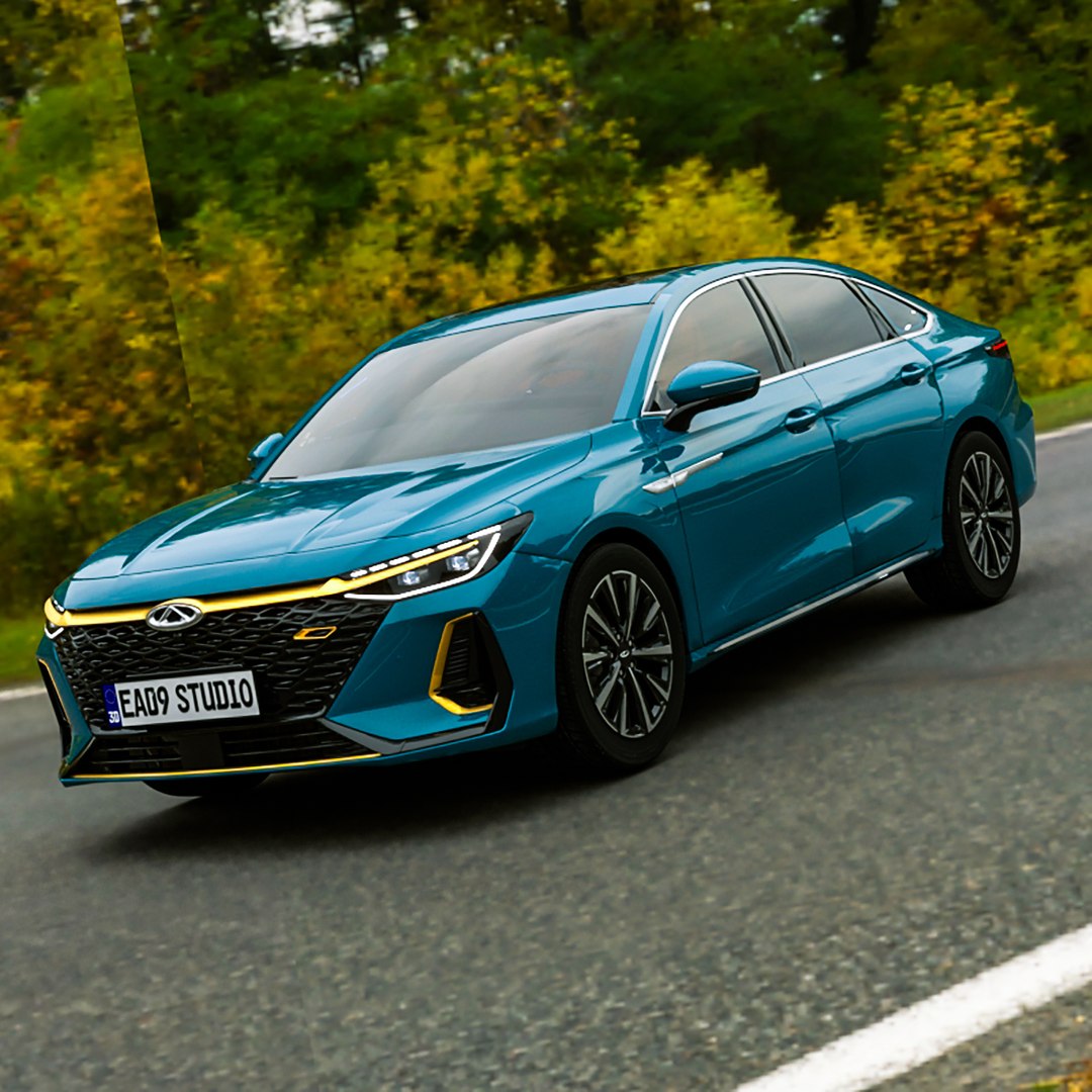 modelo 3d 2024 Chery Arrizo 8 c4d - TurboSquid 2205066