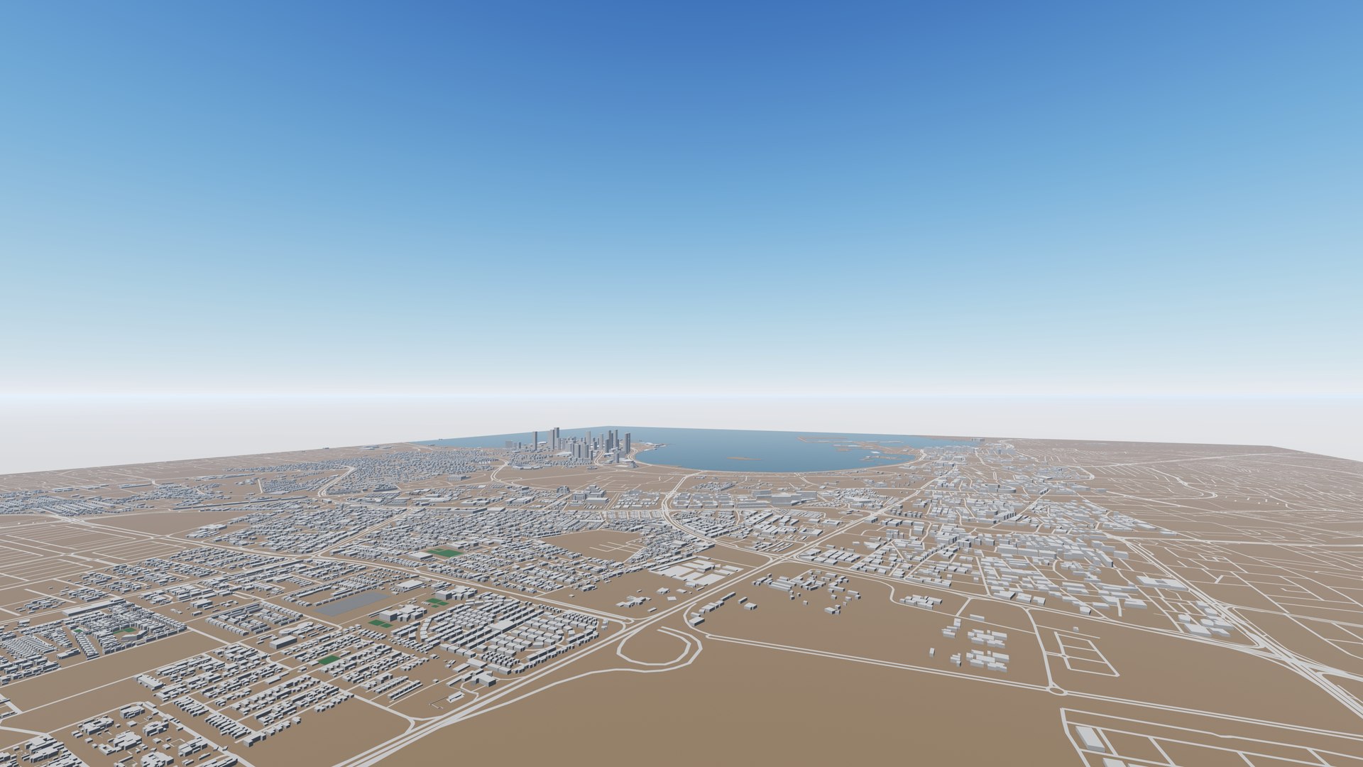 Doha 3d Map 3D - TurboSquid 1822352