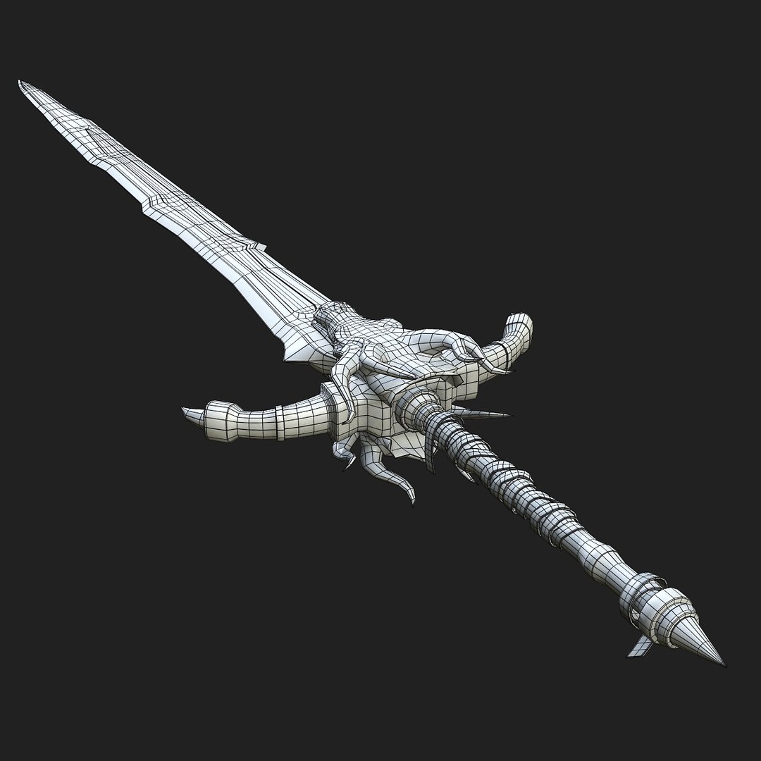 Dragonsword Swords 3d Model