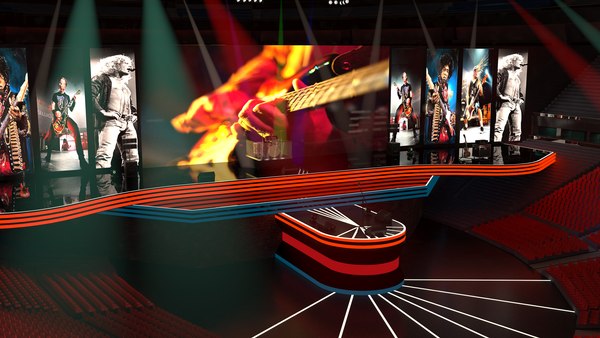 3D Concert Stadium 3D model - TurboSquid 1866745