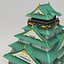 Osaka Castle 3d Model