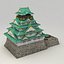 Osaka Castle 3d Model