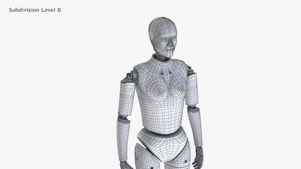 Woman crash test dummy 3D model - TurboSquid 1622920