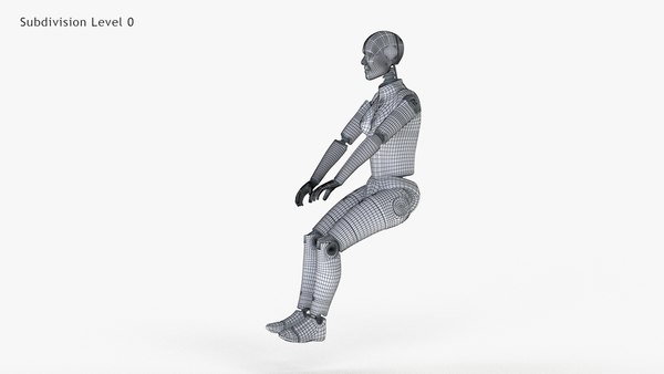 Woman crash test dummy 3D model - TurboSquid 1622920