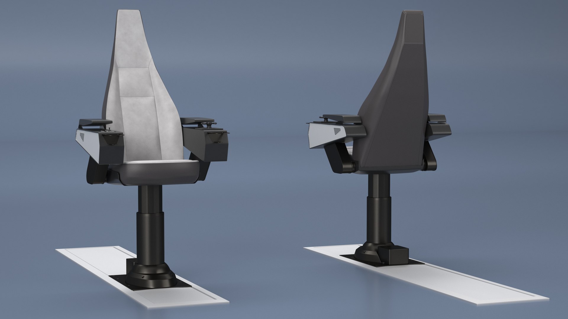 3D Ship Captain Chair - TurboSquid 2229929