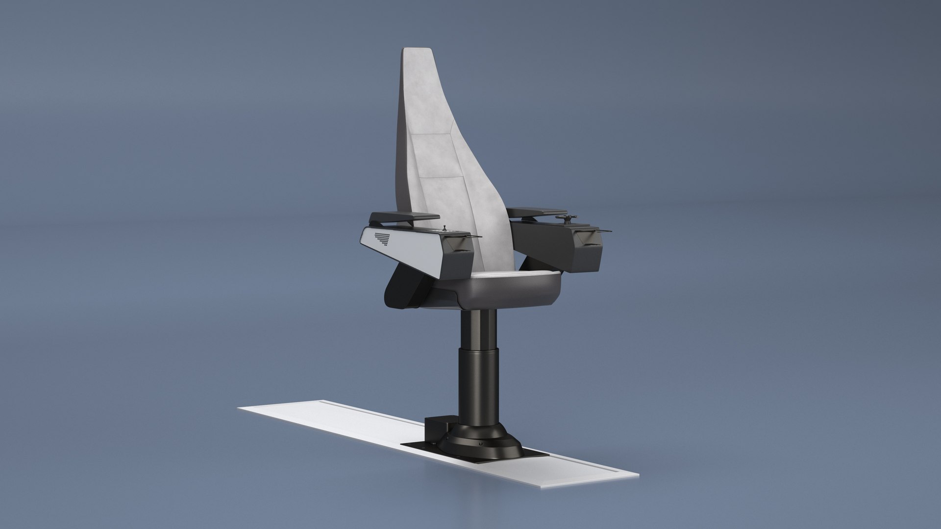 3D Ship Captain Chair - TurboSquid 2229929