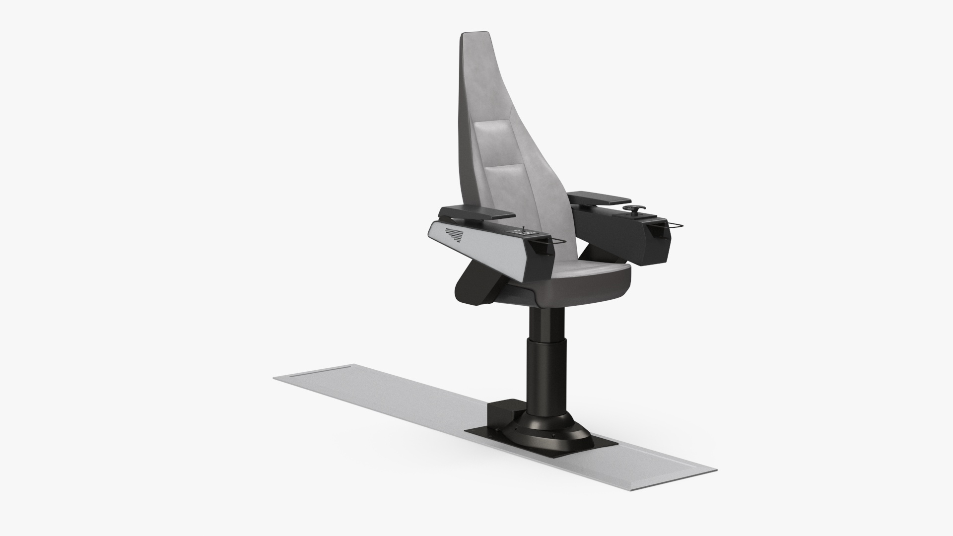 3D Ship Captain Chair - TurboSquid 2229929