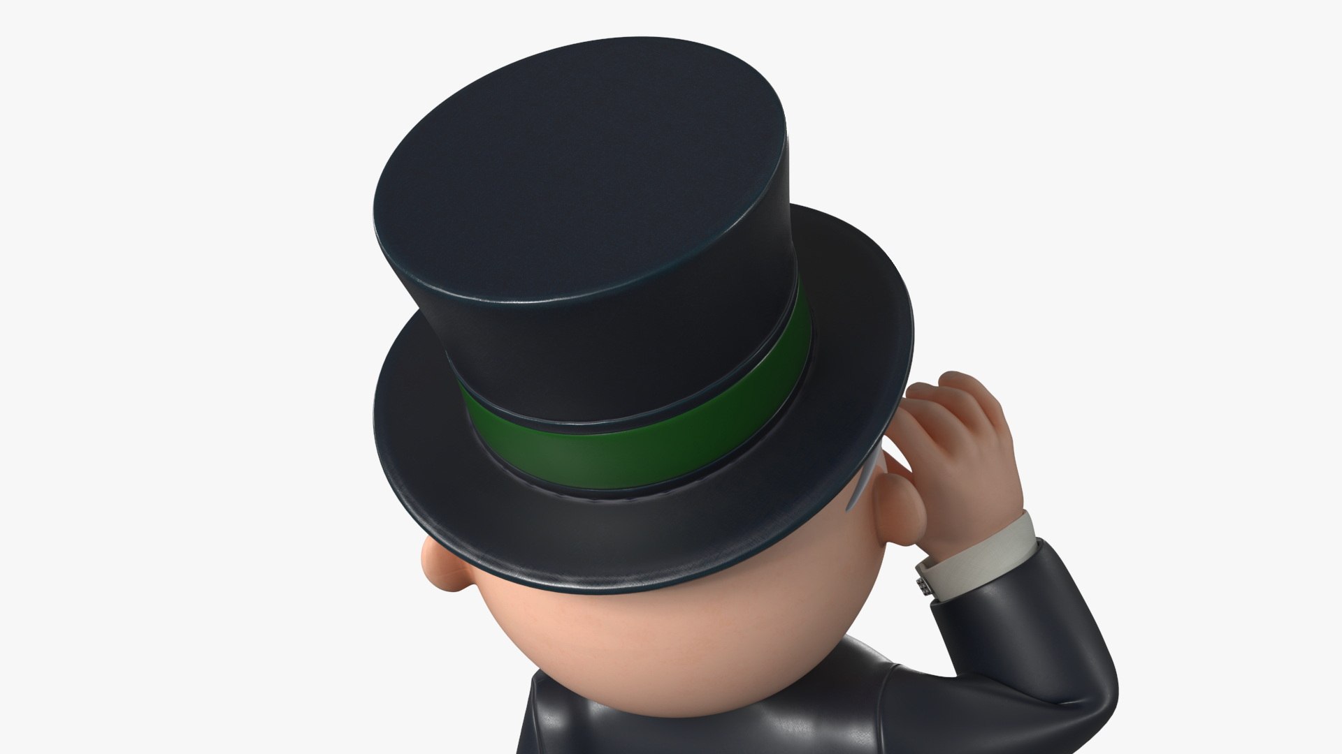 3D Mr Monopoly Moustache Twirl Pose For 3D Print Model - TurboSquid 2288109