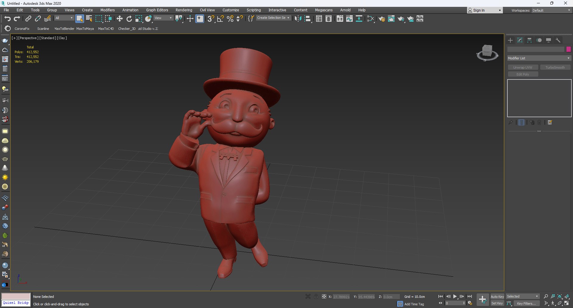 3D Mr Monopoly Moustache Twirl Pose For 3D Print Model - TurboSquid 2288109