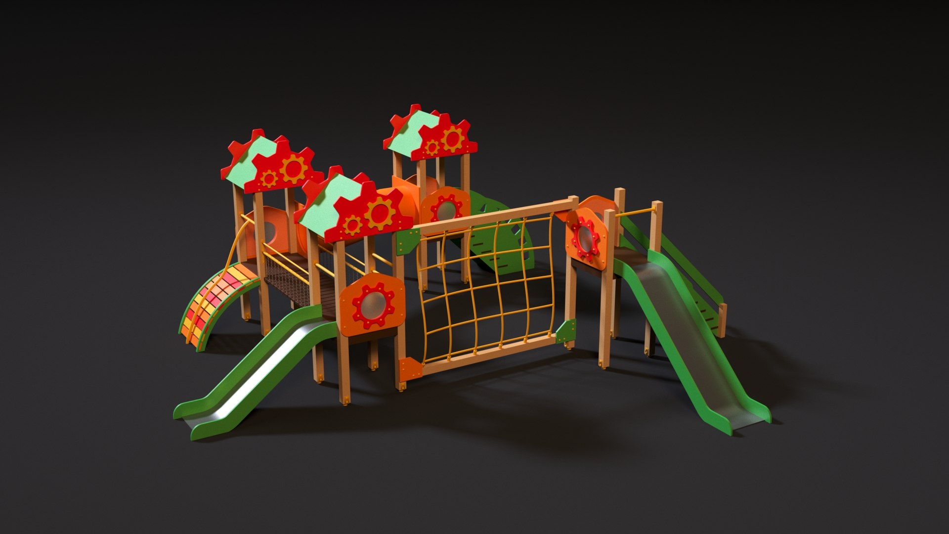 Children Playground 3D Model - TurboSquid 1766061