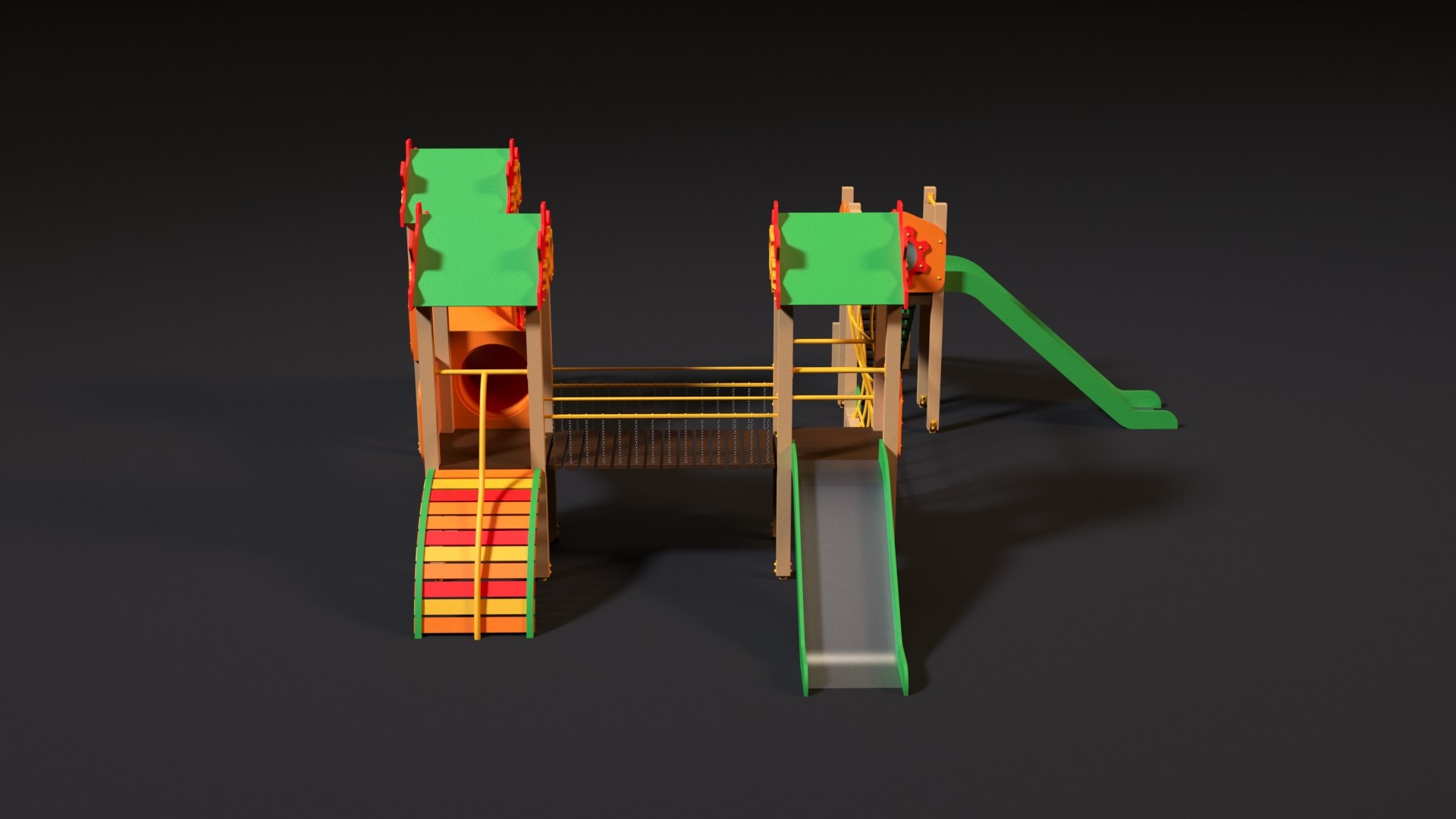 Children Playground 3D Model - TurboSquid 1766061