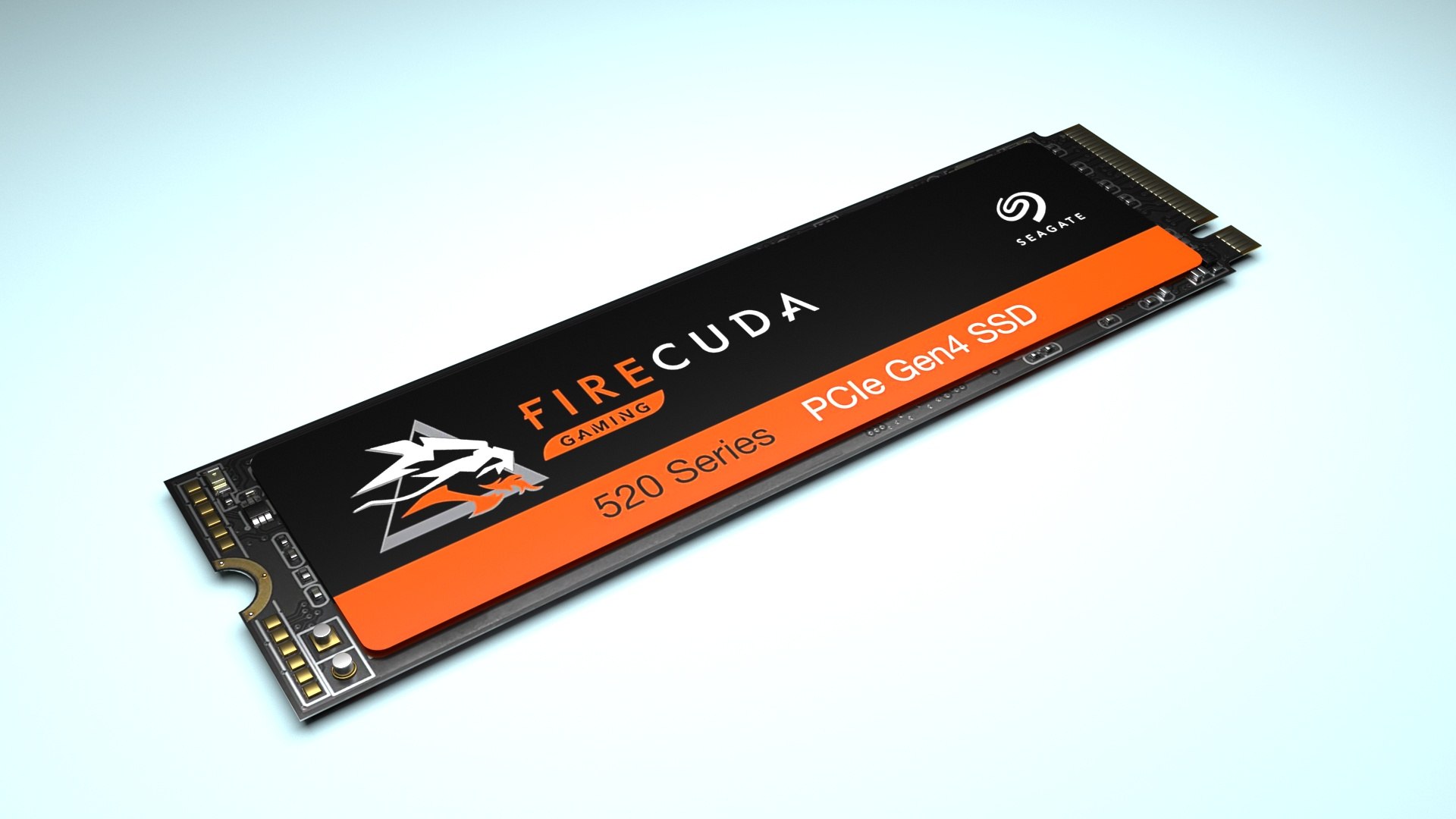 3D Firecuda Seagate PCIe Gen4 SSD 520 Series - TurboSquid 1844288