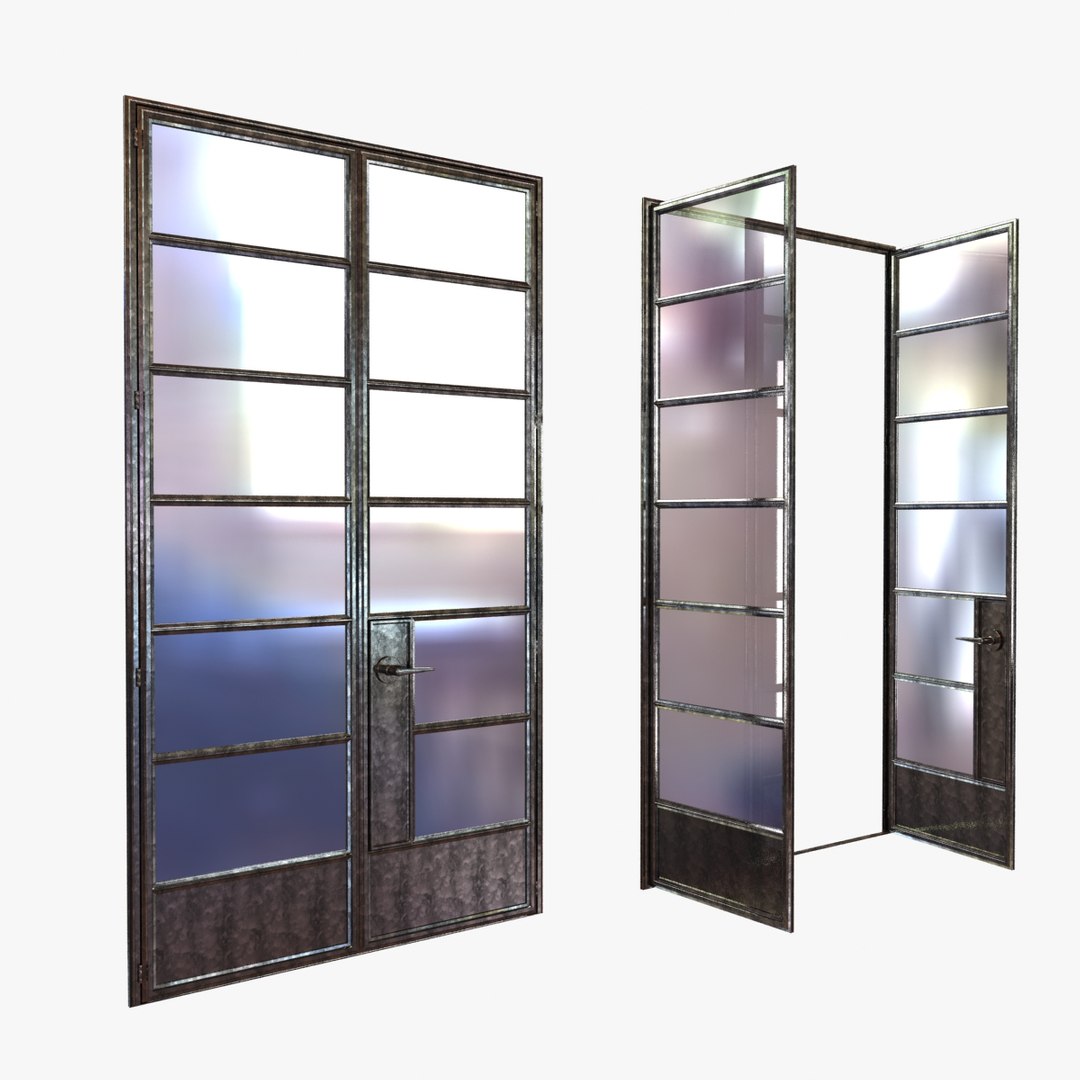 Door Open Custom Crittal 3D Model | 1148596 | TurboSquid