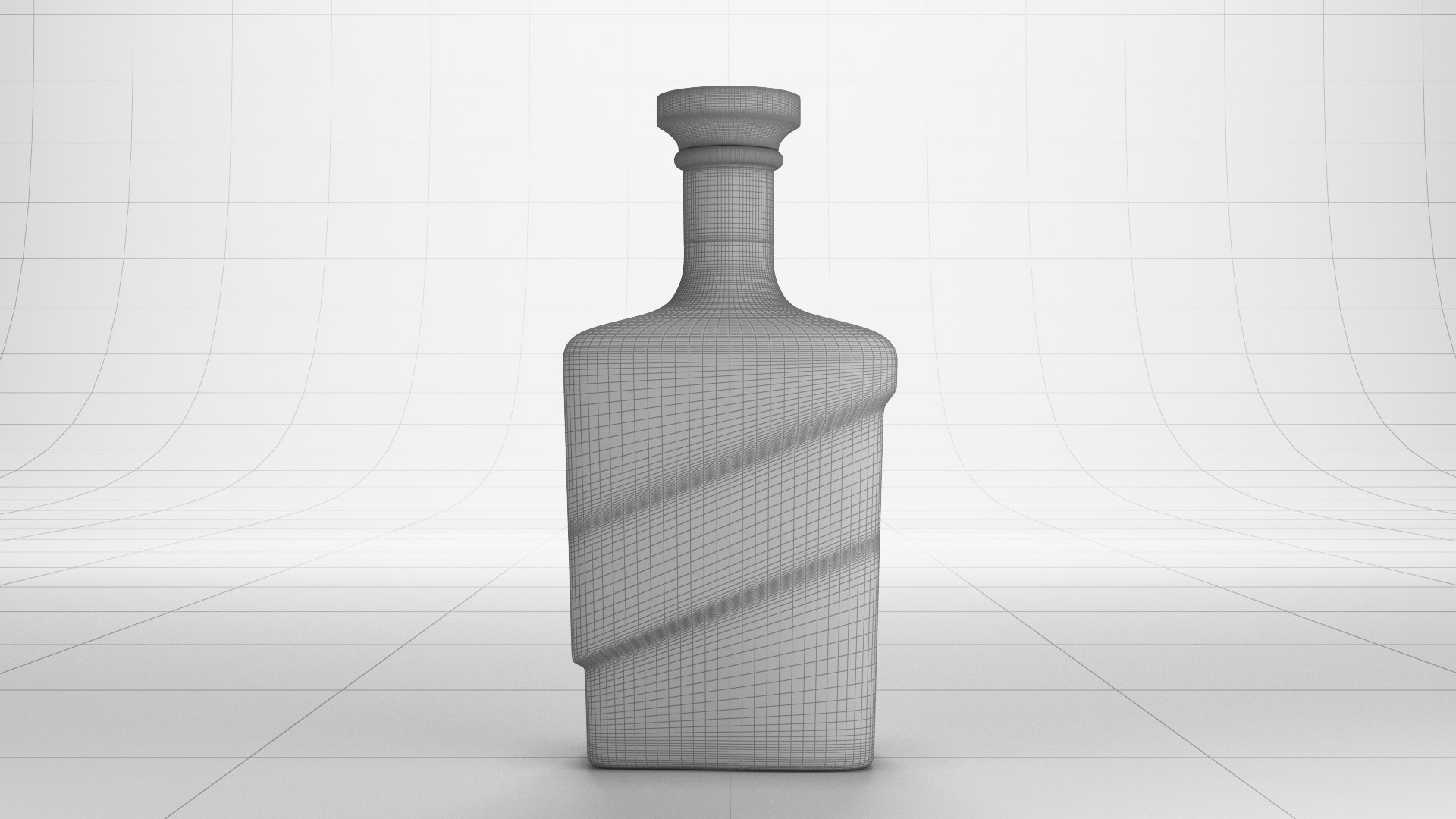 3D KING GEORGE BOTTLE Model - TurboSquid 2066270