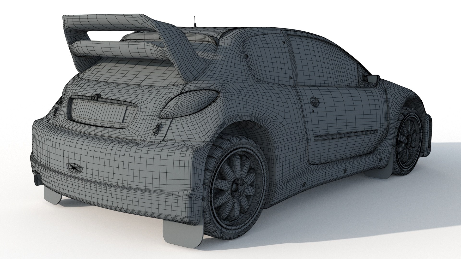 Peugeot 206 WRC 3D Model - TurboSquid 2000322