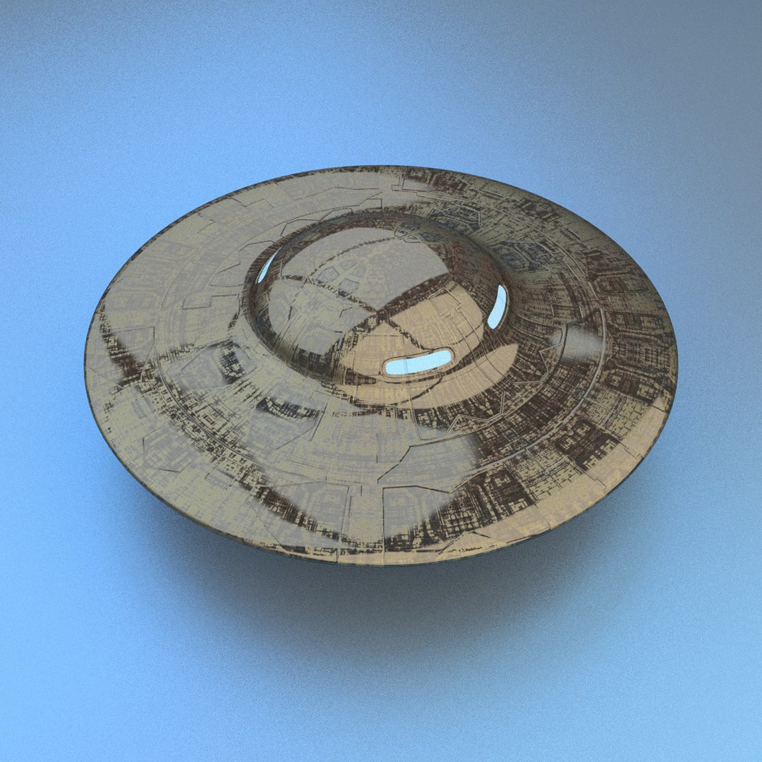 space spaceship 3d blend