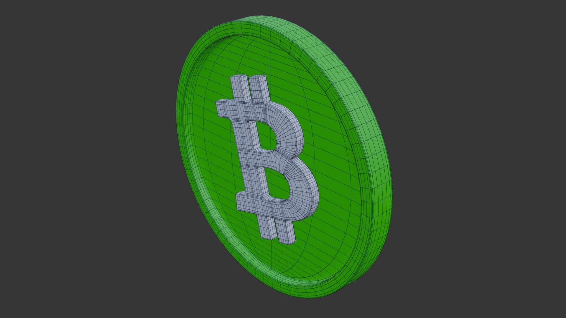 3D Bitcoin Cash Logo Model - TurboSquid 2339613