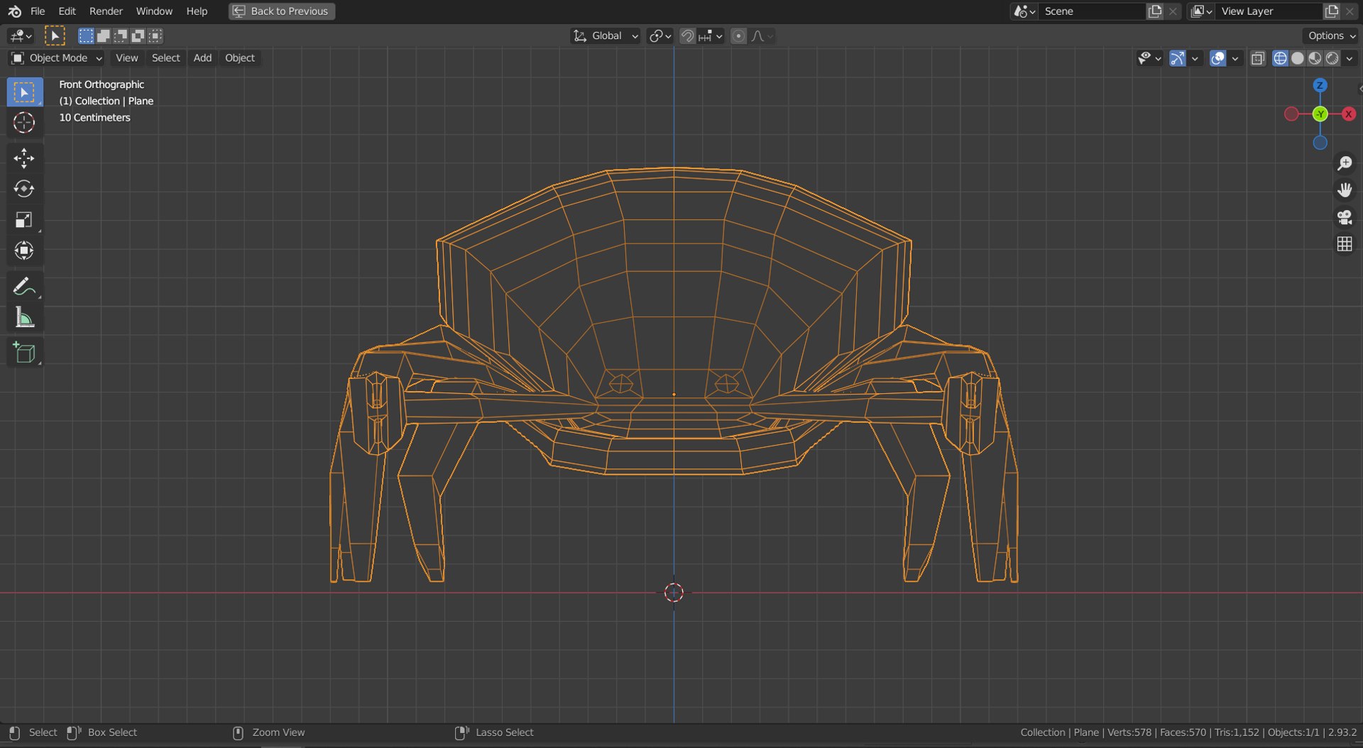 Low-poly Crab 3D Model - TurboSquid 1806921