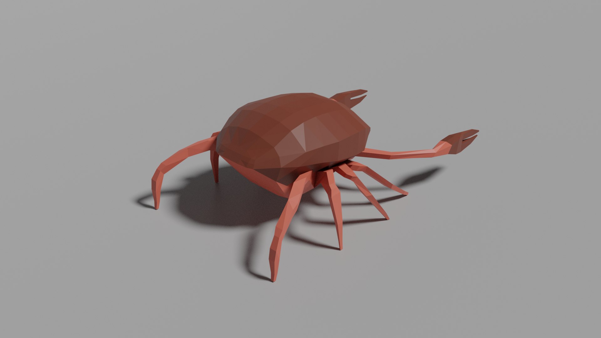 Low-poly Crab 3D Model - TurboSquid 1806921