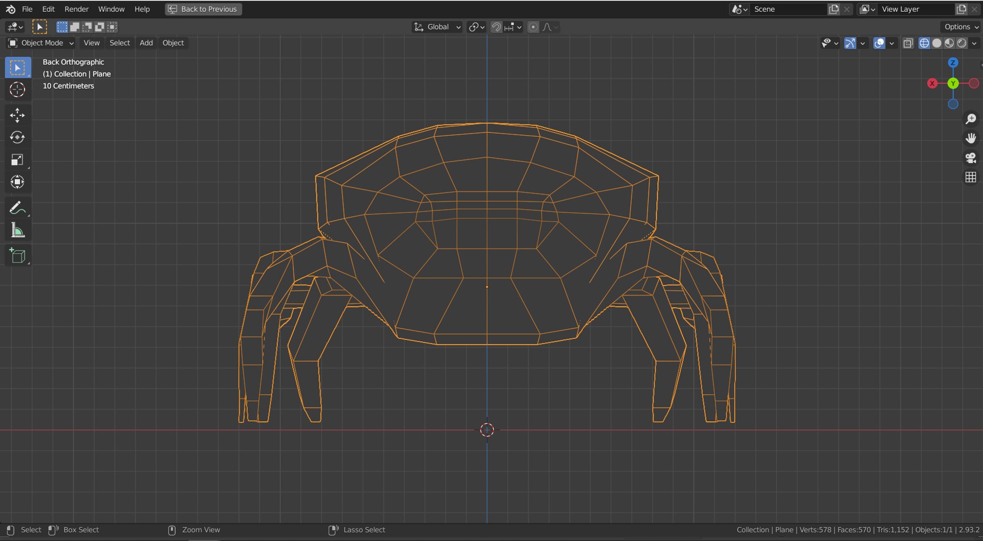 Low-poly Crab 3D Model - TurboSquid 1806921