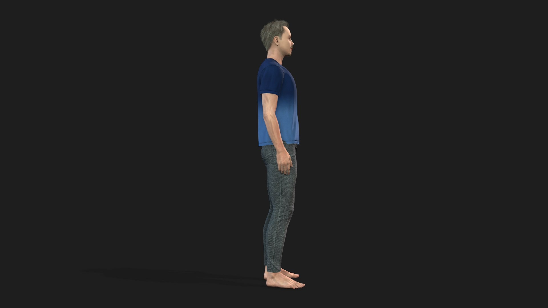 Game-Ready 3D Male Character Model - TurboSquid 2316070