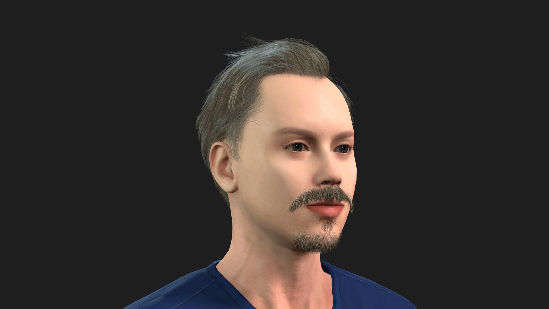 Game-Ready 3D Male Character Model - TurboSquid 2316070