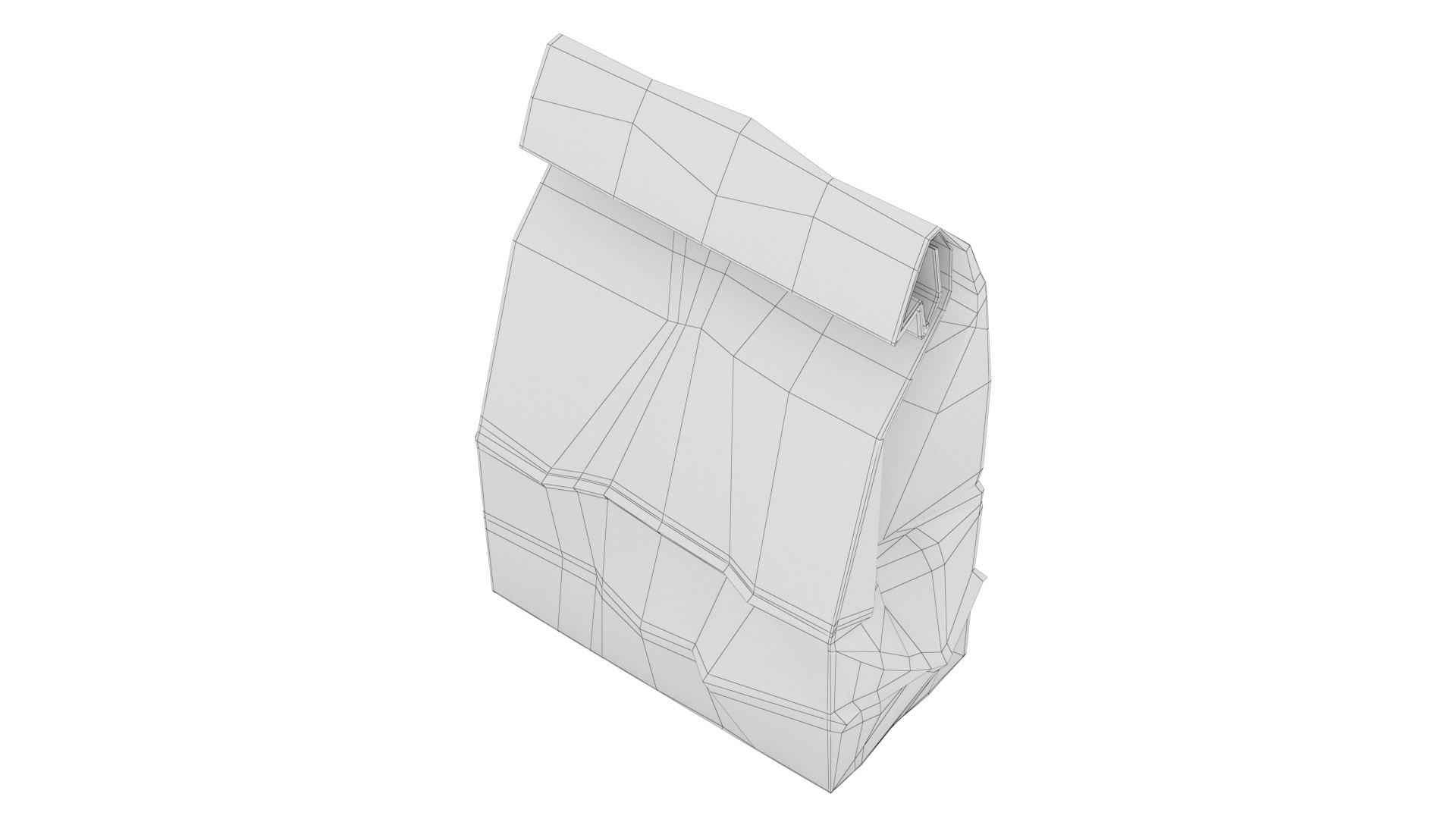 3D Realistic Paper Bag Model - TurboSquid 1450338
