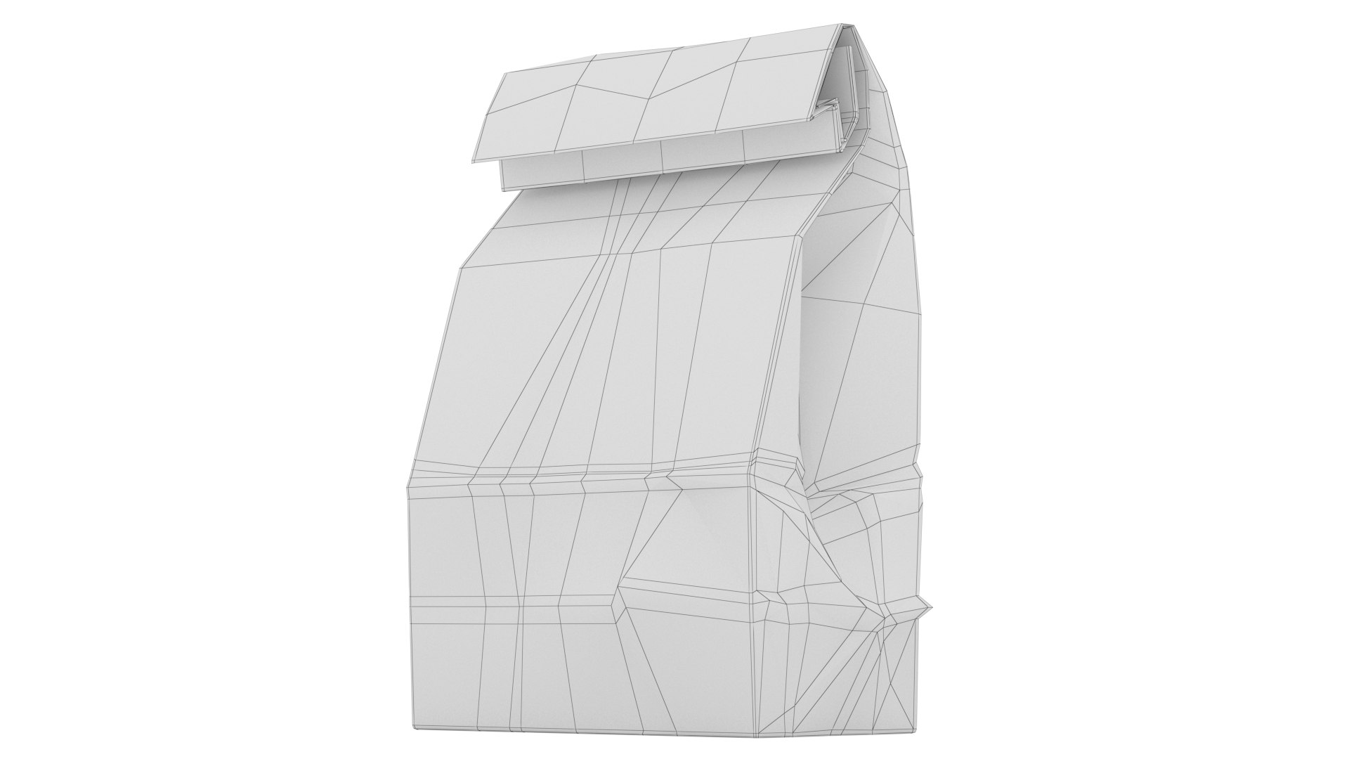 3D Realistic Paper Bag Model - TurboSquid 1450338