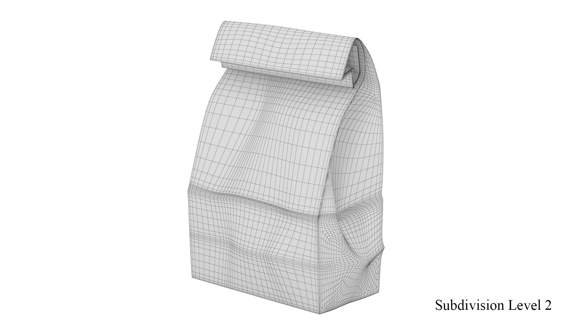 3D Realistic Paper Bag Model - TurboSquid 1450338
