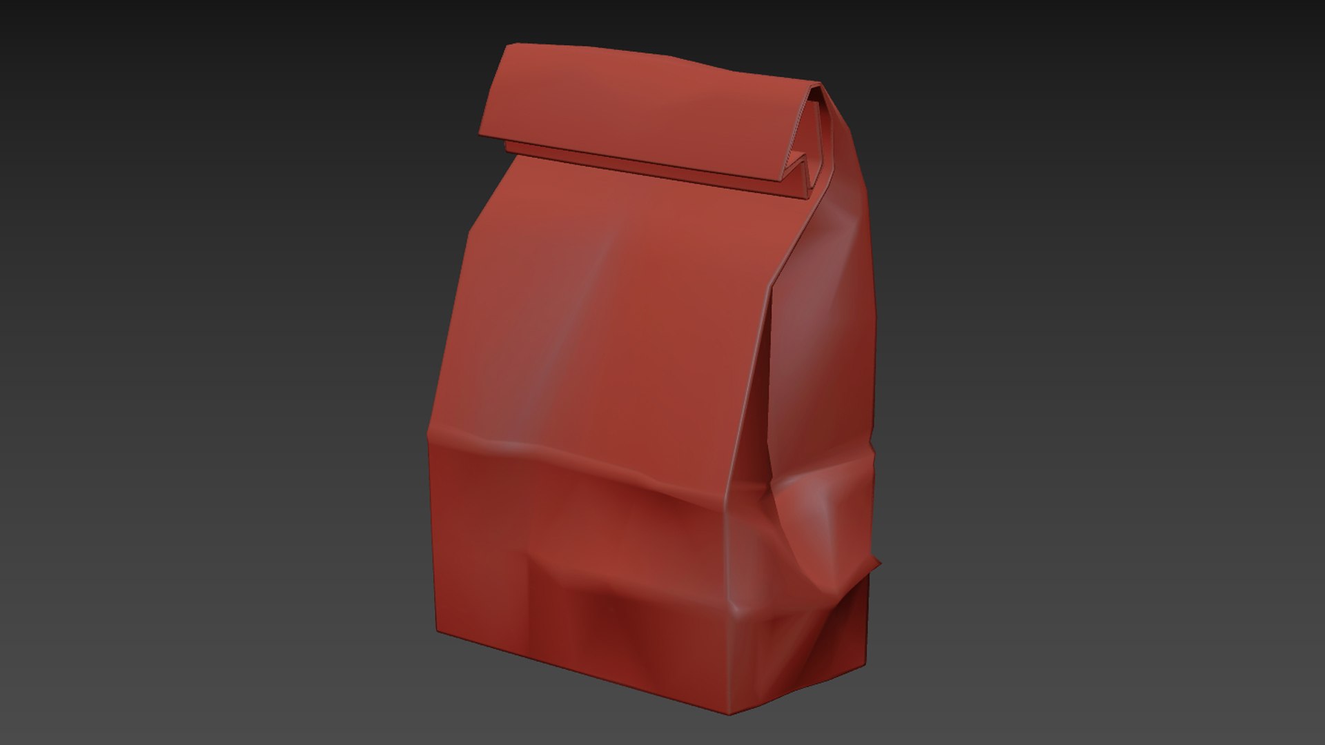 3D Realistic Paper Bag Model - TurboSquid 1450338