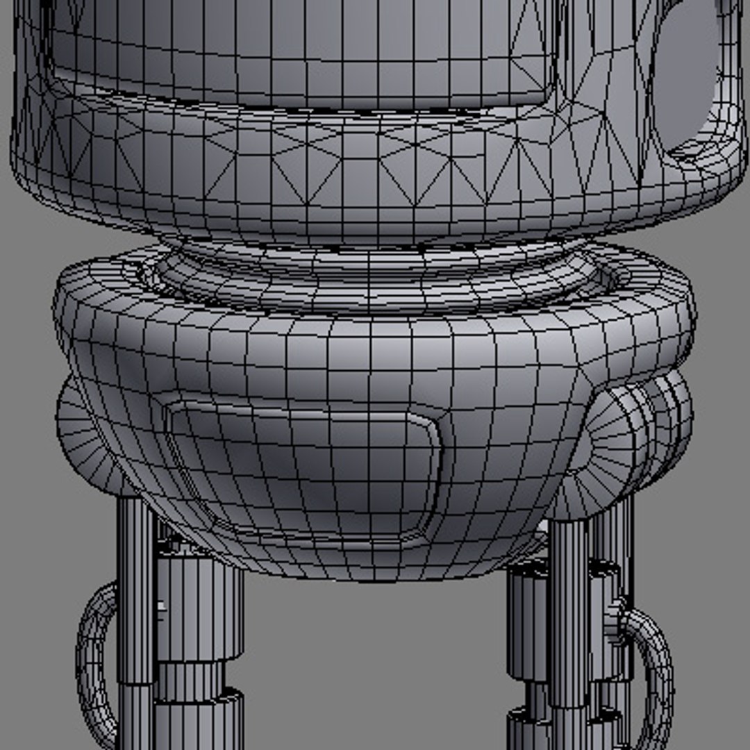 Robot Droid Rig 3d Model