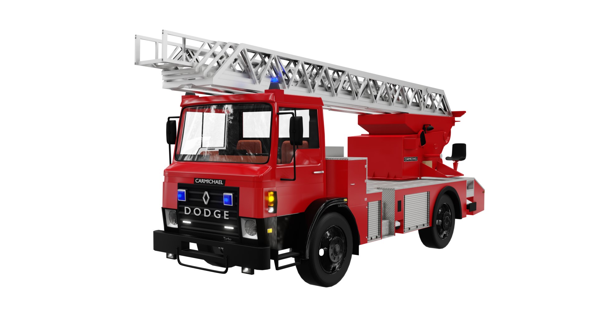 Renault Dodge Turntable 3D Model - TurboSquid 2222725