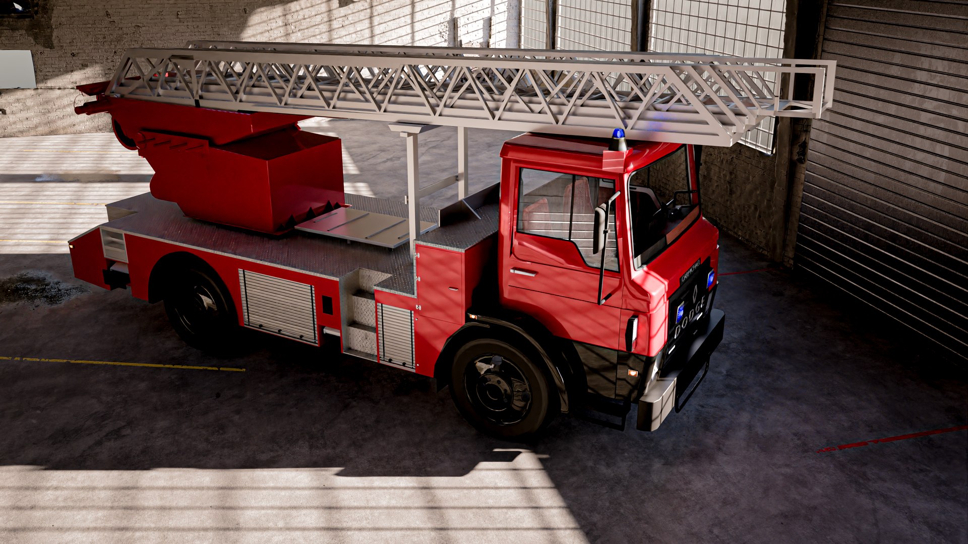 Renault Dodge Turntable 3D Model - TurboSquid 2222725