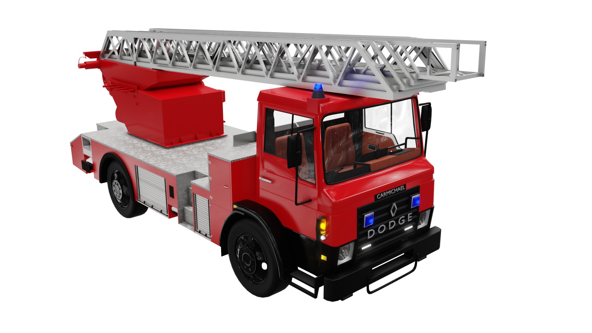 Renault Dodge Turntable 3D Model - TurboSquid 2222725