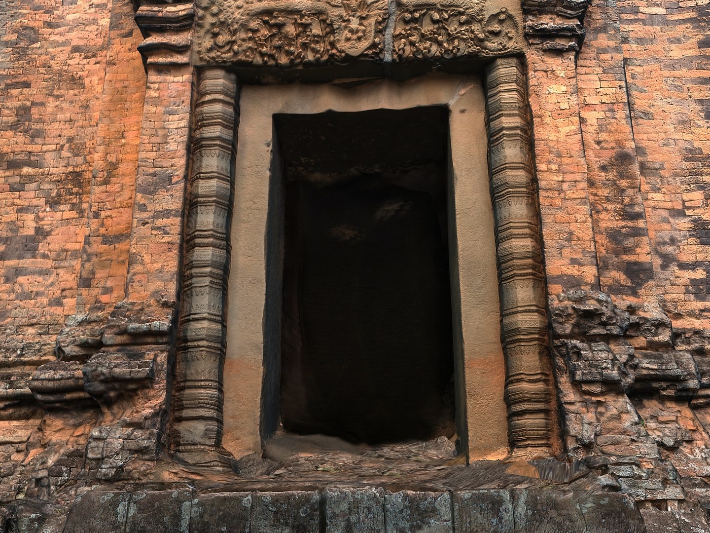 Hindu Pyramid Temple 16k Obj