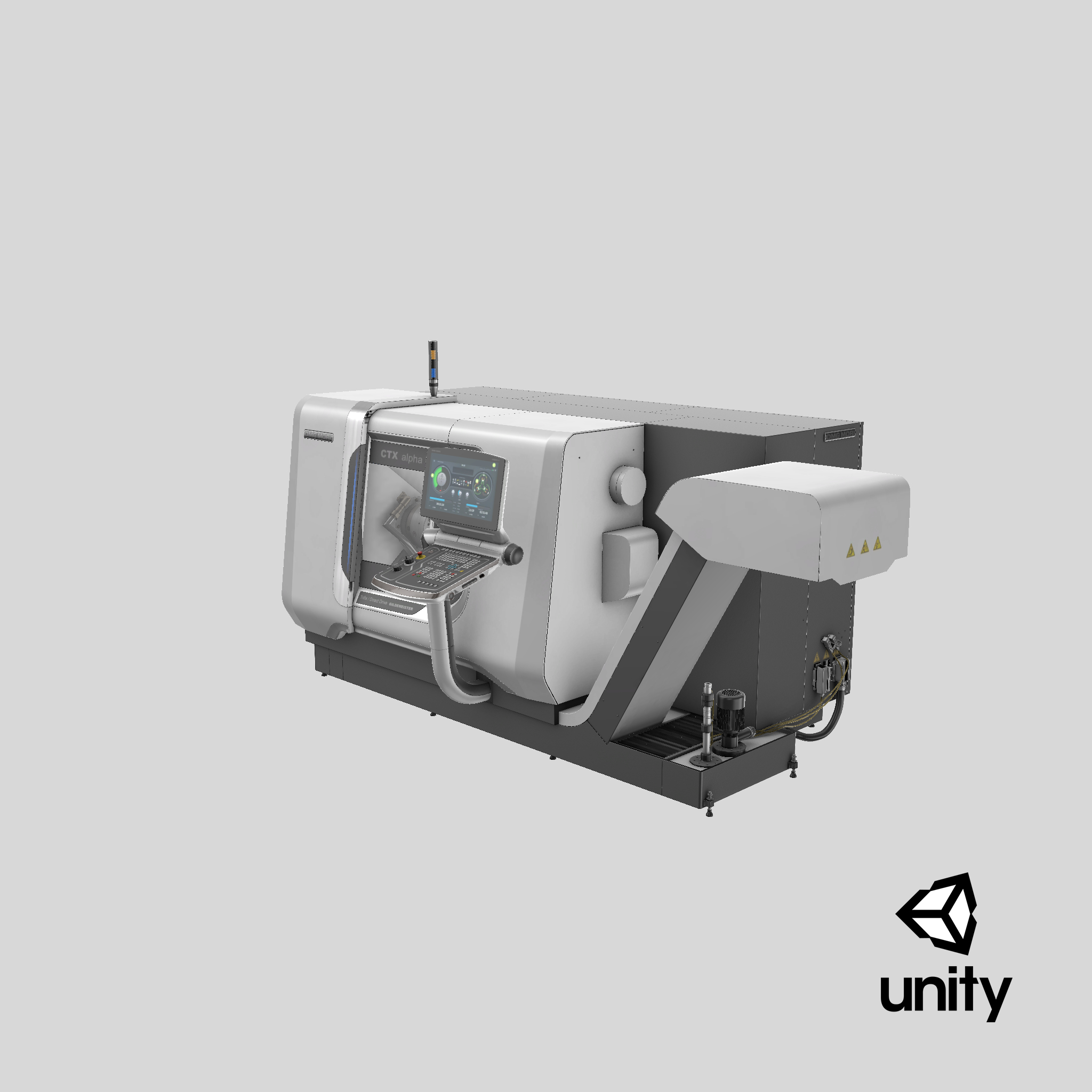 DMG Mori CTX Alpha 500 CNC Turning Center3D模型 - TurboSquid 1621830