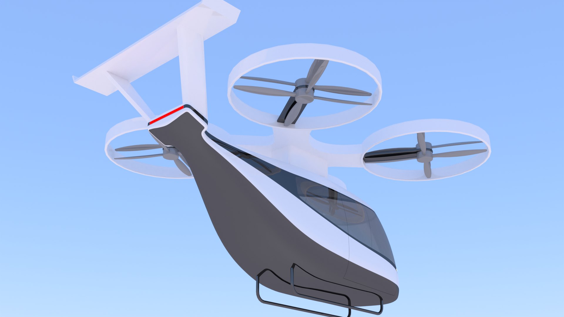 Shuttle Bus And Passenger Drone III 3D Model - TurboSquid 2195057