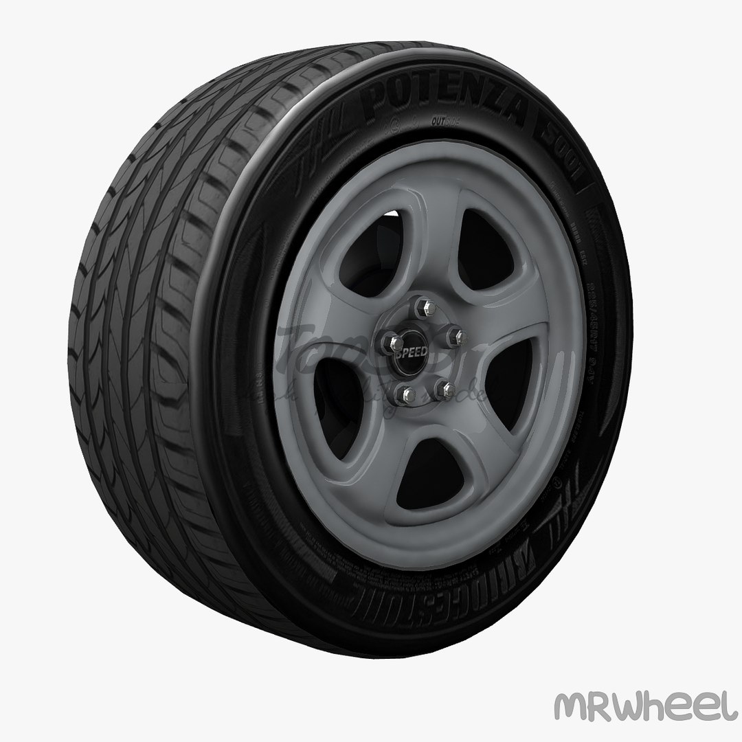 Wheel Mrwheel 3d Model
