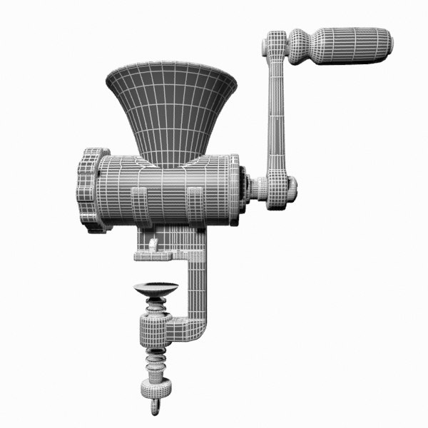 meat grinder 3d model