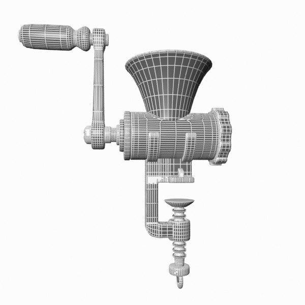 meat grinder 3d model