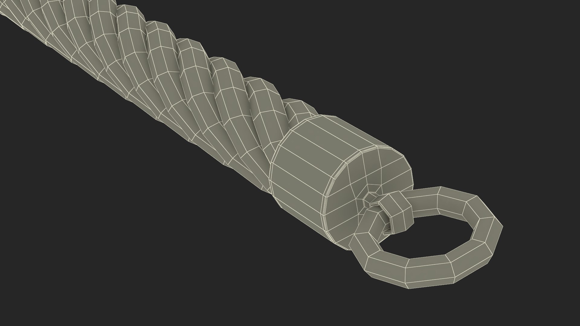 Solid Cable Jewelry Silver Chain 3D Model - TurboSquid 2243993