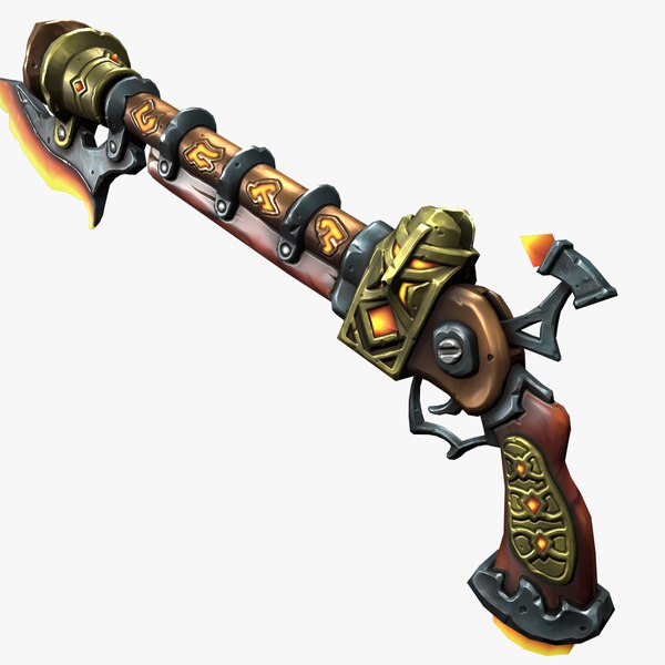 modelo 3d mosquete enano - TurboSquid 2125630