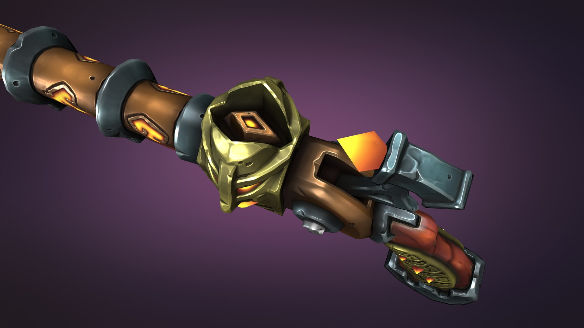 3D Dwarf Musket - TurboSquid 2125630