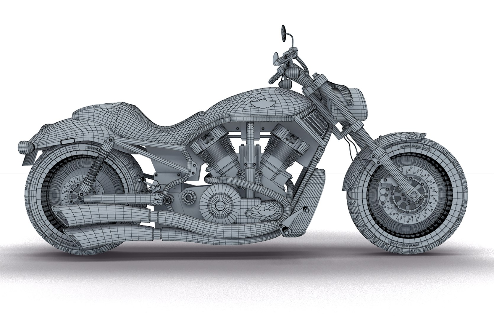 Harley davidson 3D model - TurboSquid 1164392