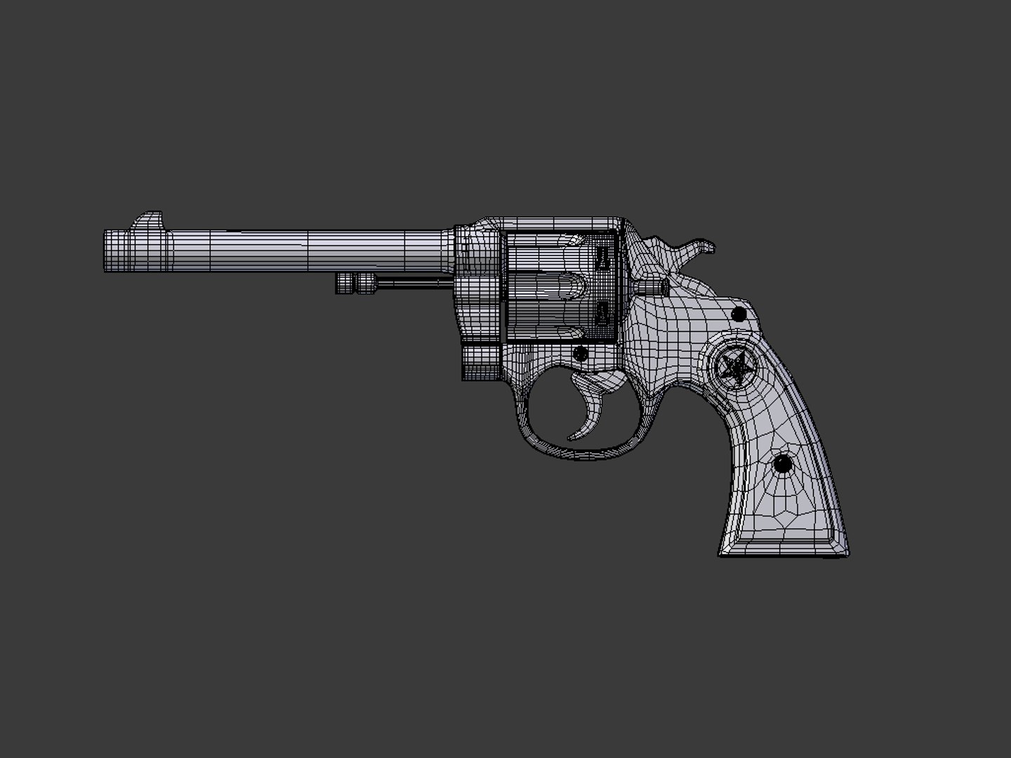 3d Model Big Gun