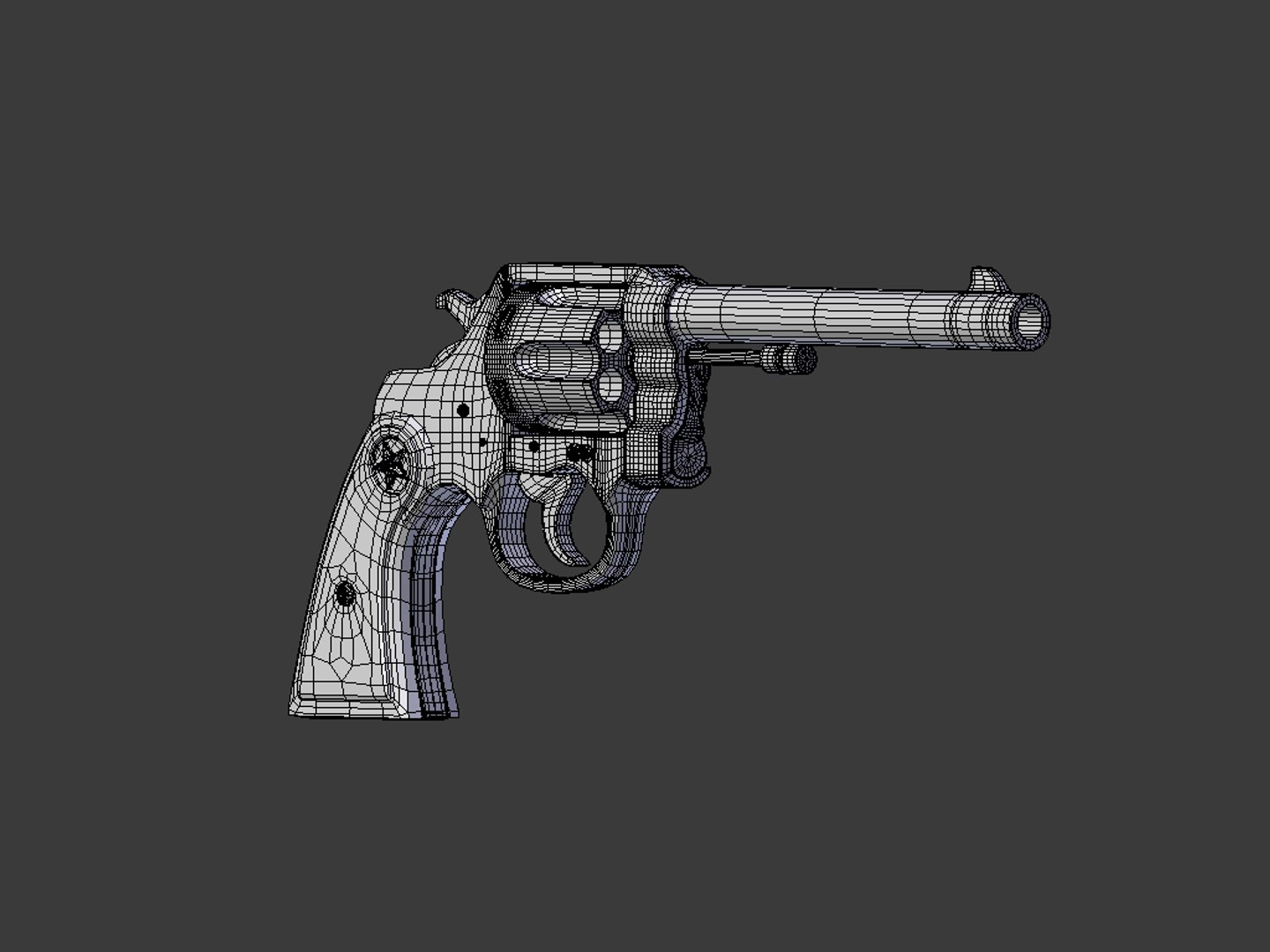 3d Model Big Gun
